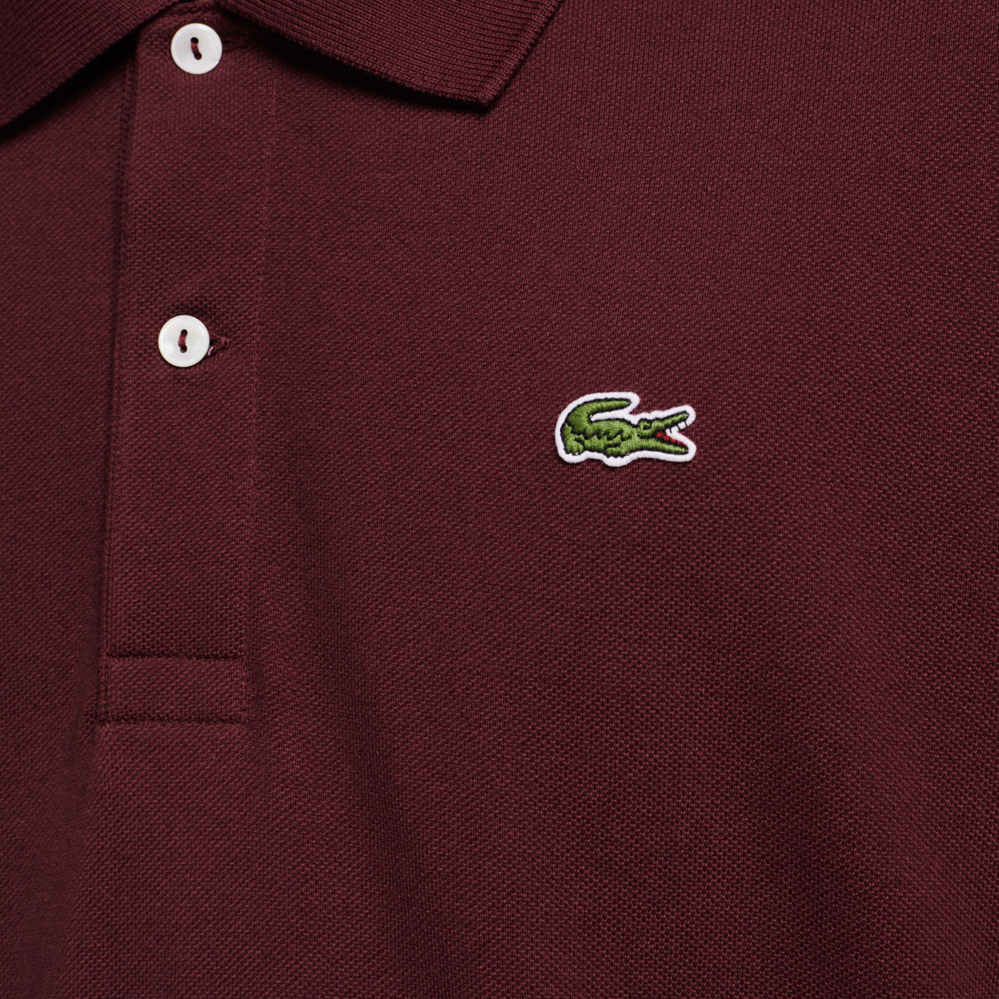 Lacoste X Ricky Regal Erkek Klasik Fit Bordo PoloSPH1685| Occasion