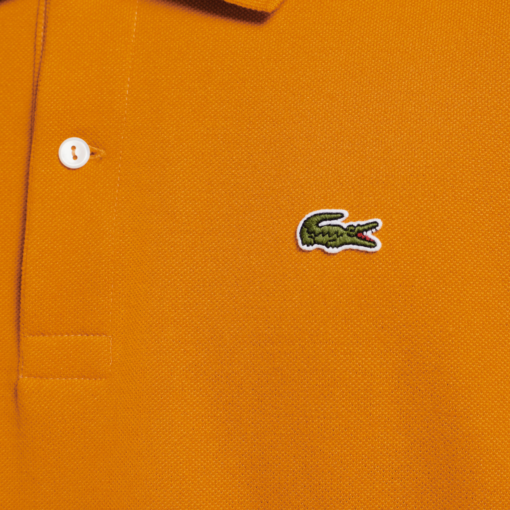 Lacoste X Ricky Regal Erkek Klasik Fit Sarı PoloLPH1685| Occasion