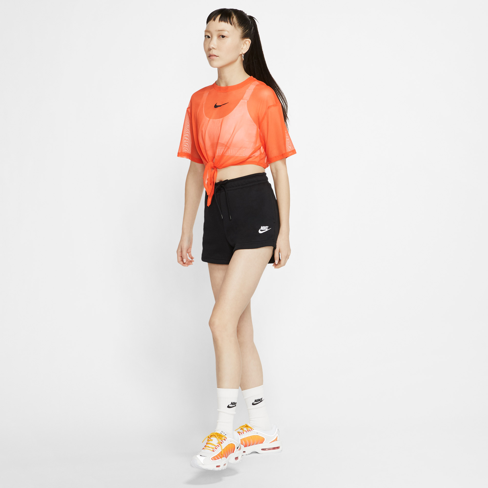 Nike Sportswear Essential Flc Ft Kadın Siyah ŞortLCJ2158| Occasion