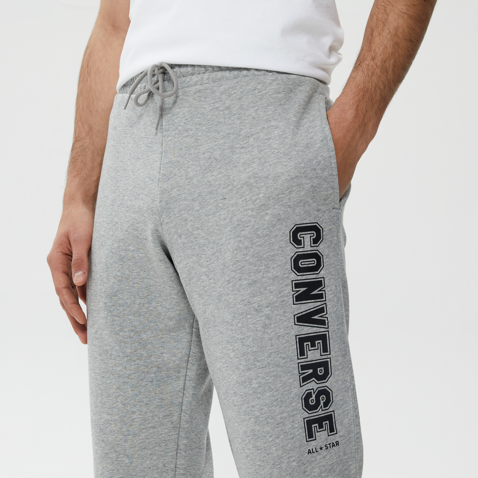 Converse Standard Fit All Star Single Screen Print Unisex Gri ...