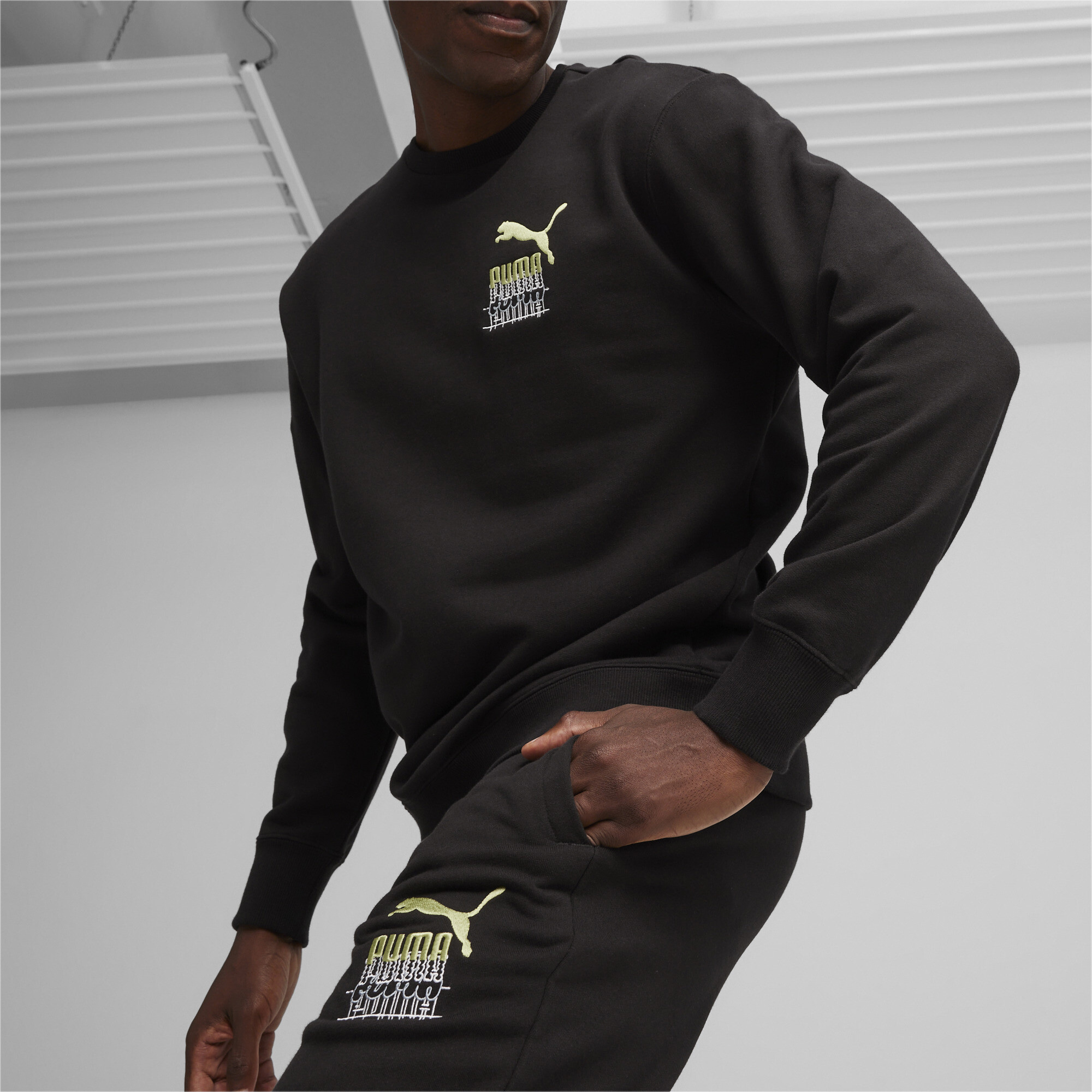Puma Brand Love Erkek Siyah Eşofman AltıXL624305| Occasion