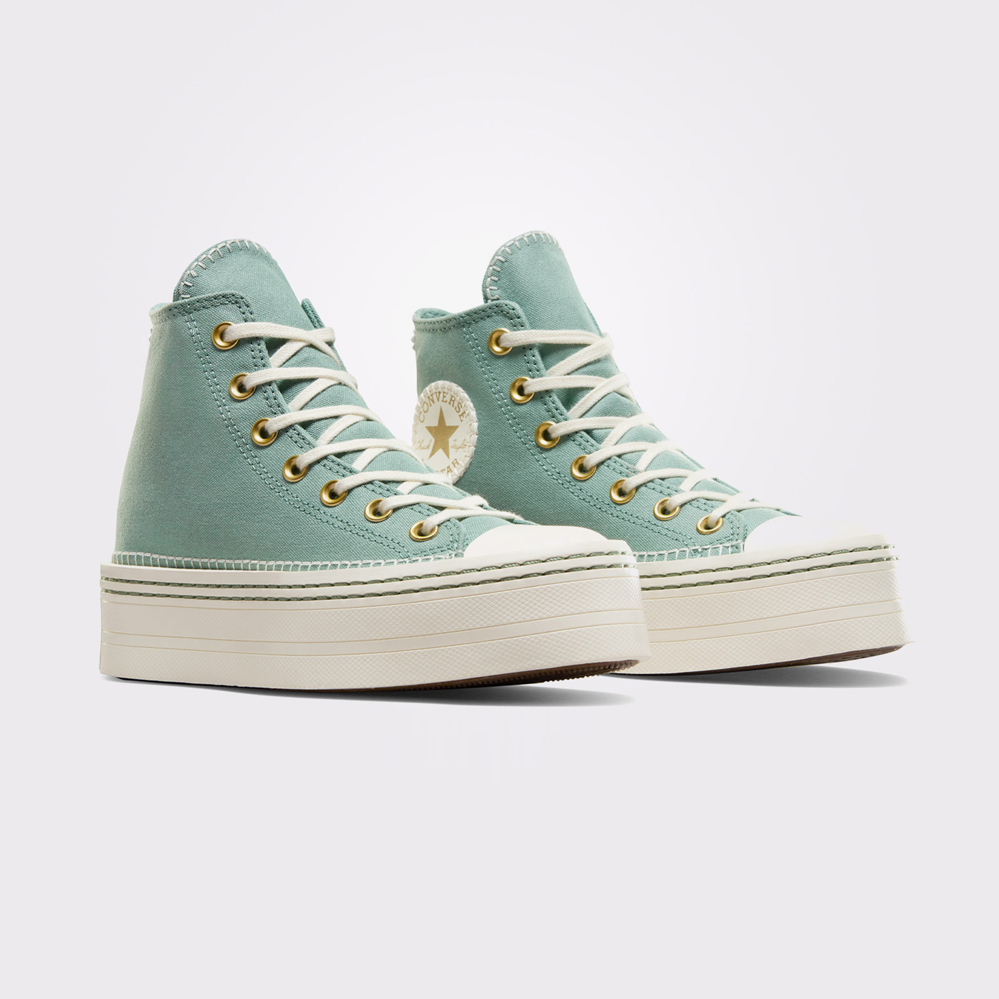 Converse Chuck Taylor All Star Lift Unisex Yeşil Platform ...