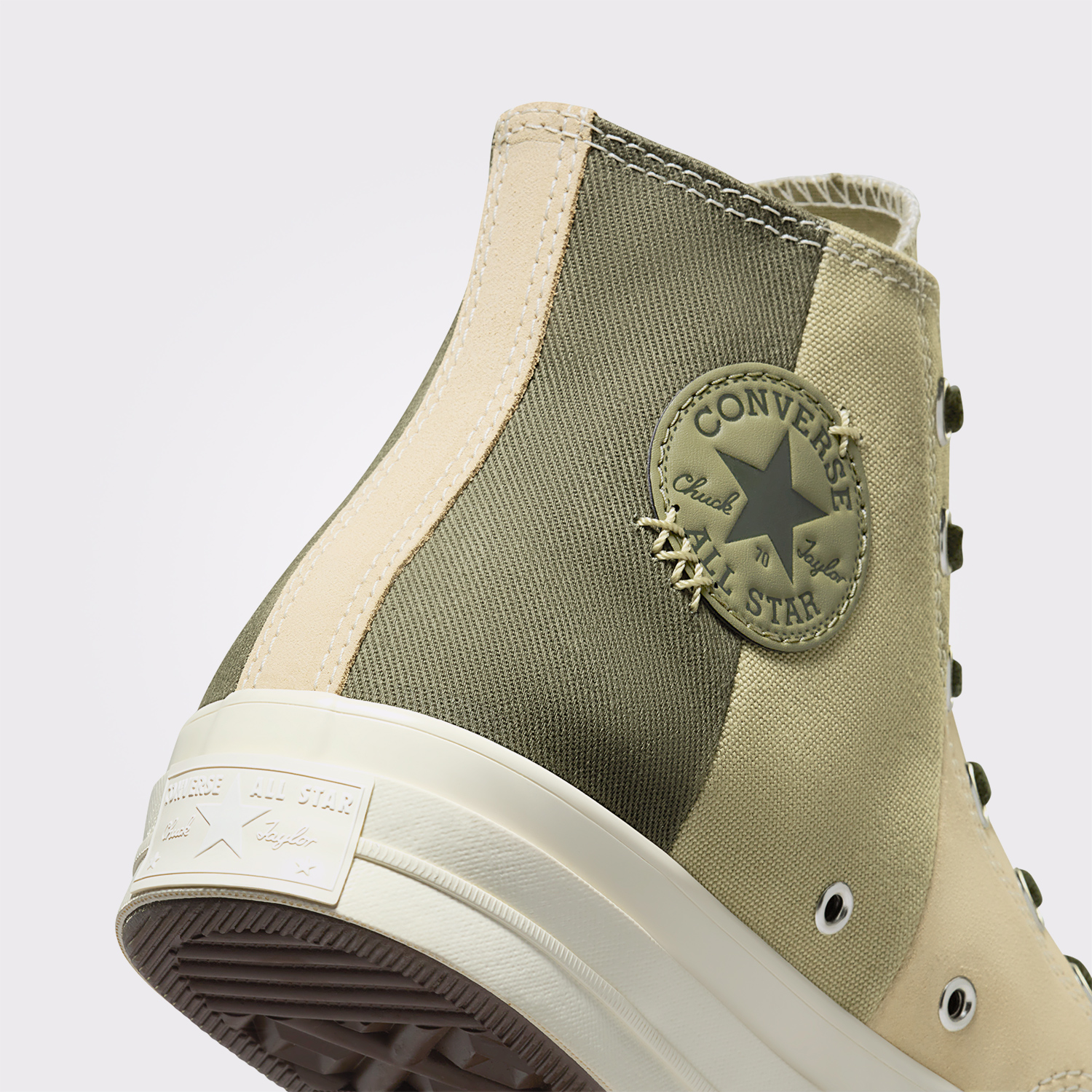 Converse Chuck 70 Patchwork Suede Unisex Bej Sneaker41A06534C| Occasion