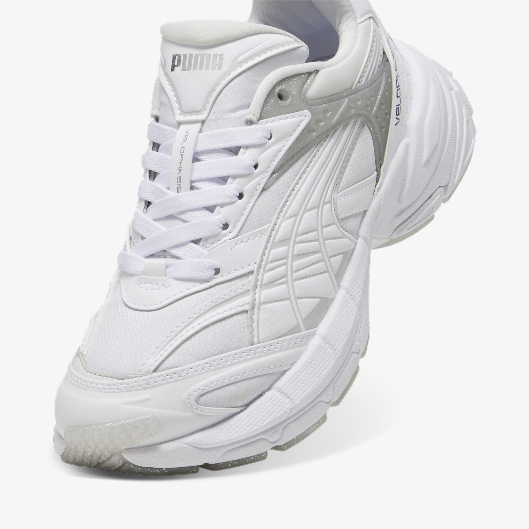 Puma Velophasis Jelly Glitter Kadın Beyaz Spor Ayakkabı40397297| Occasion