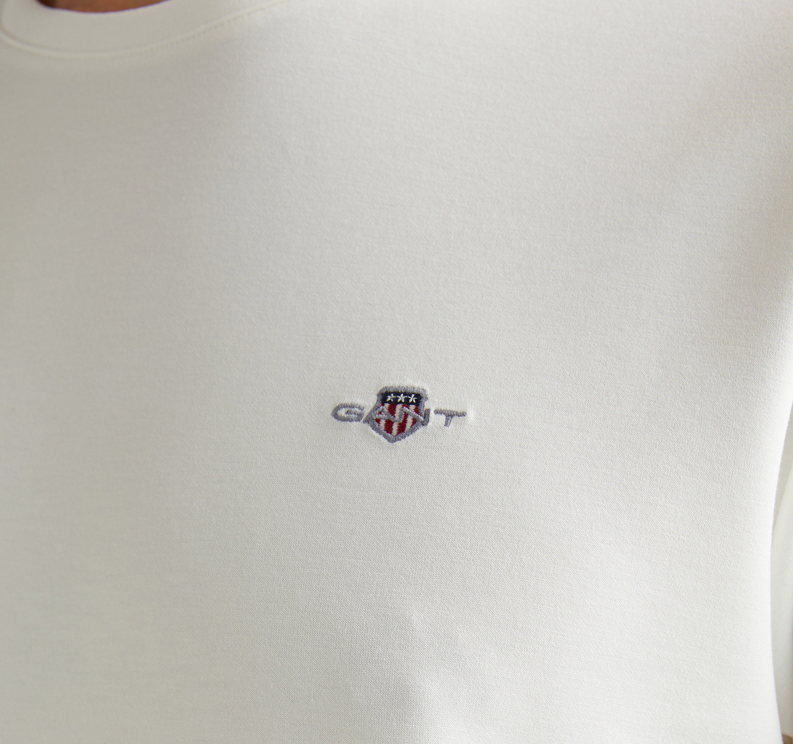 GANT Erkek Krem Relaxed Fit Bisiklet Yaka T-ShirtM2324367T| Occasion