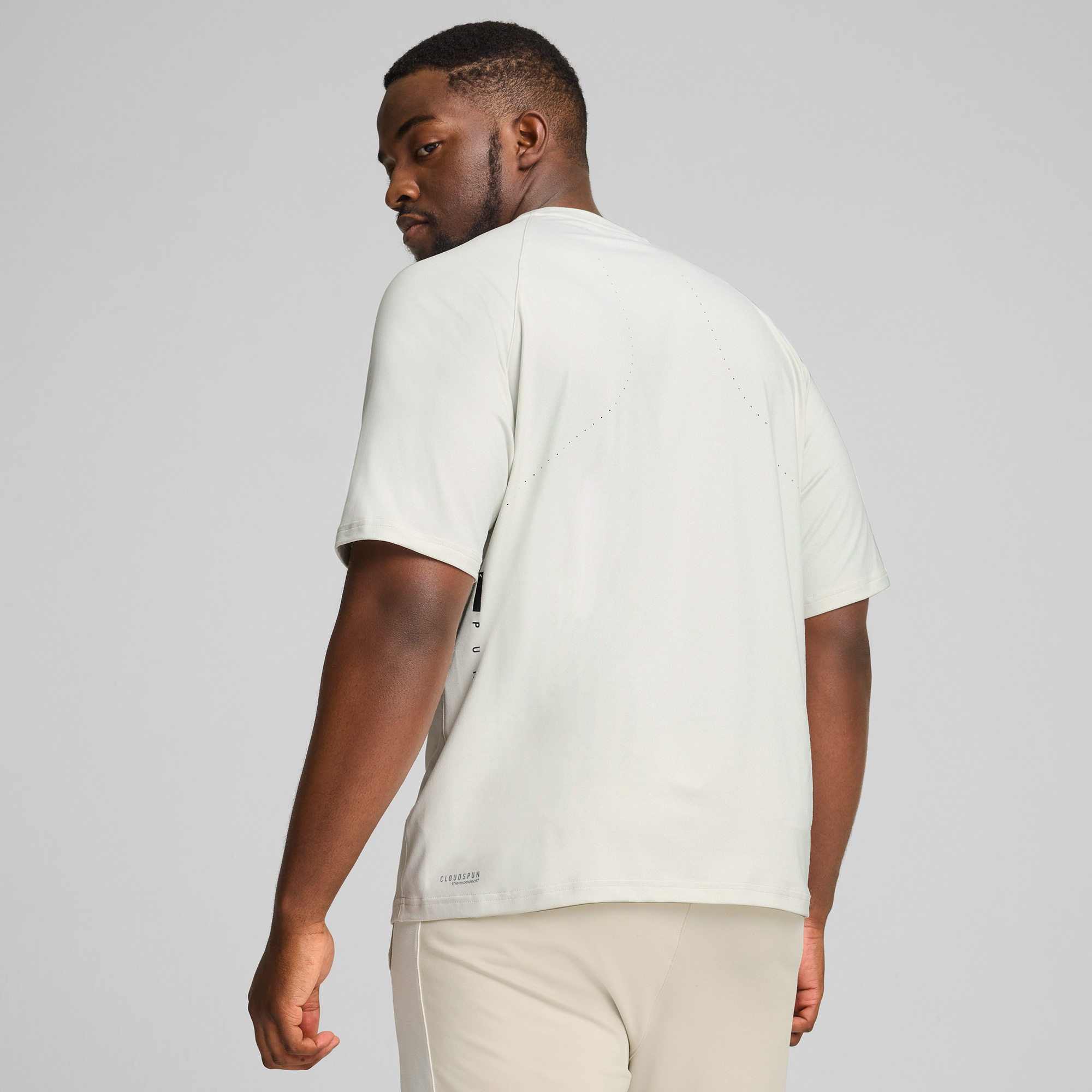 Puma Cloudspun Thermoadapt Erkek Gri T-ShirtM525695| Occasion
