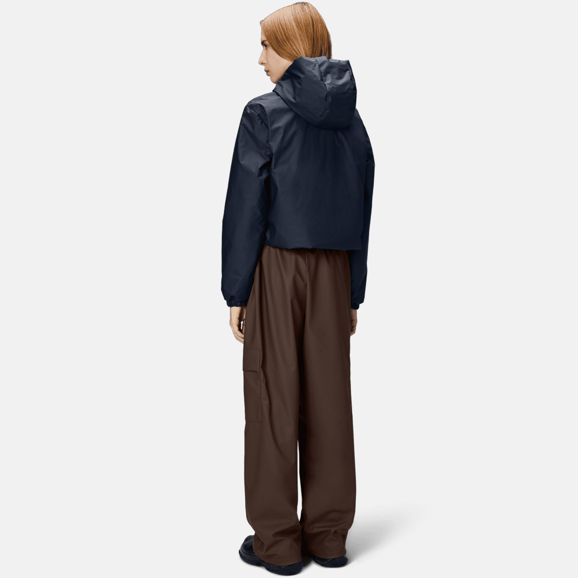 Rains Lohja Short Insulated W3T1 Erkek Lacivert YağmurlukXL15780| Occasion