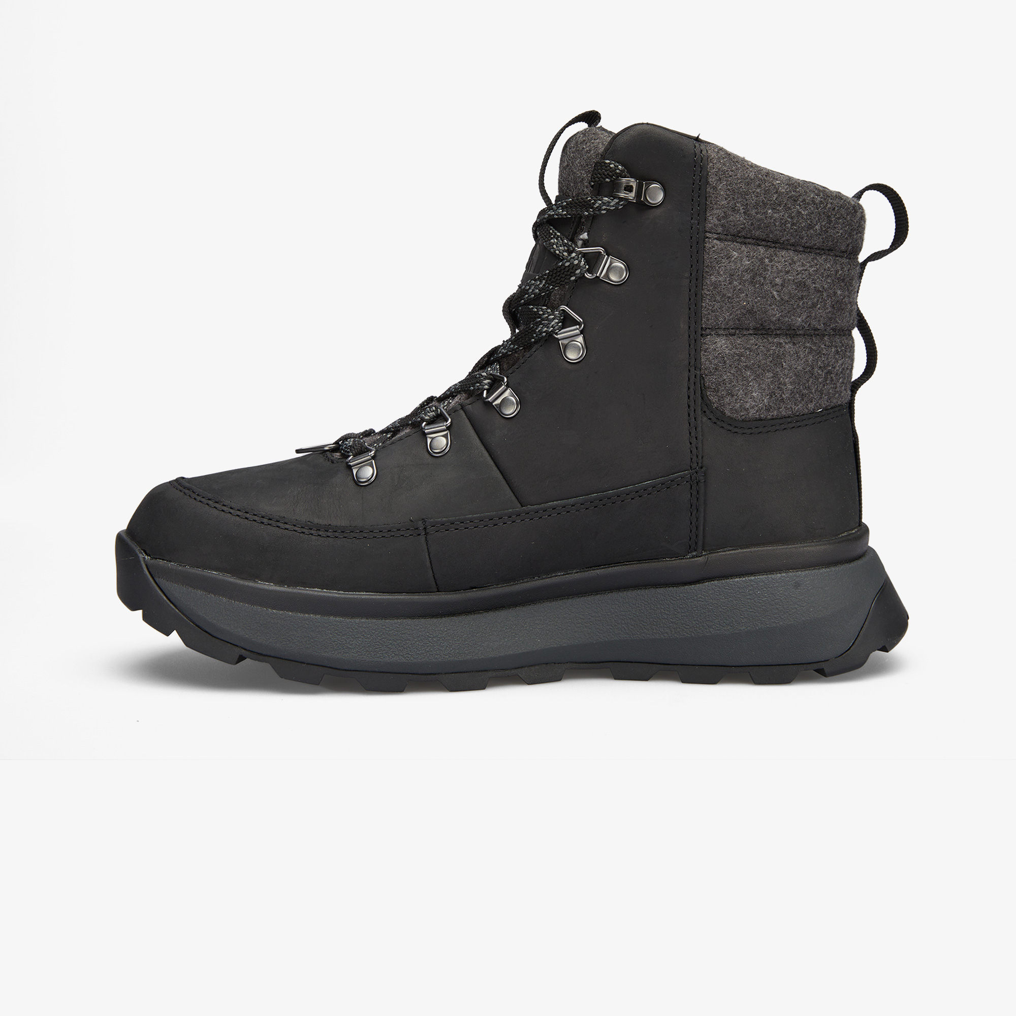 The North Face Bergen Deri Erkek Gri Su Geçirmez Kar Botu45 ...