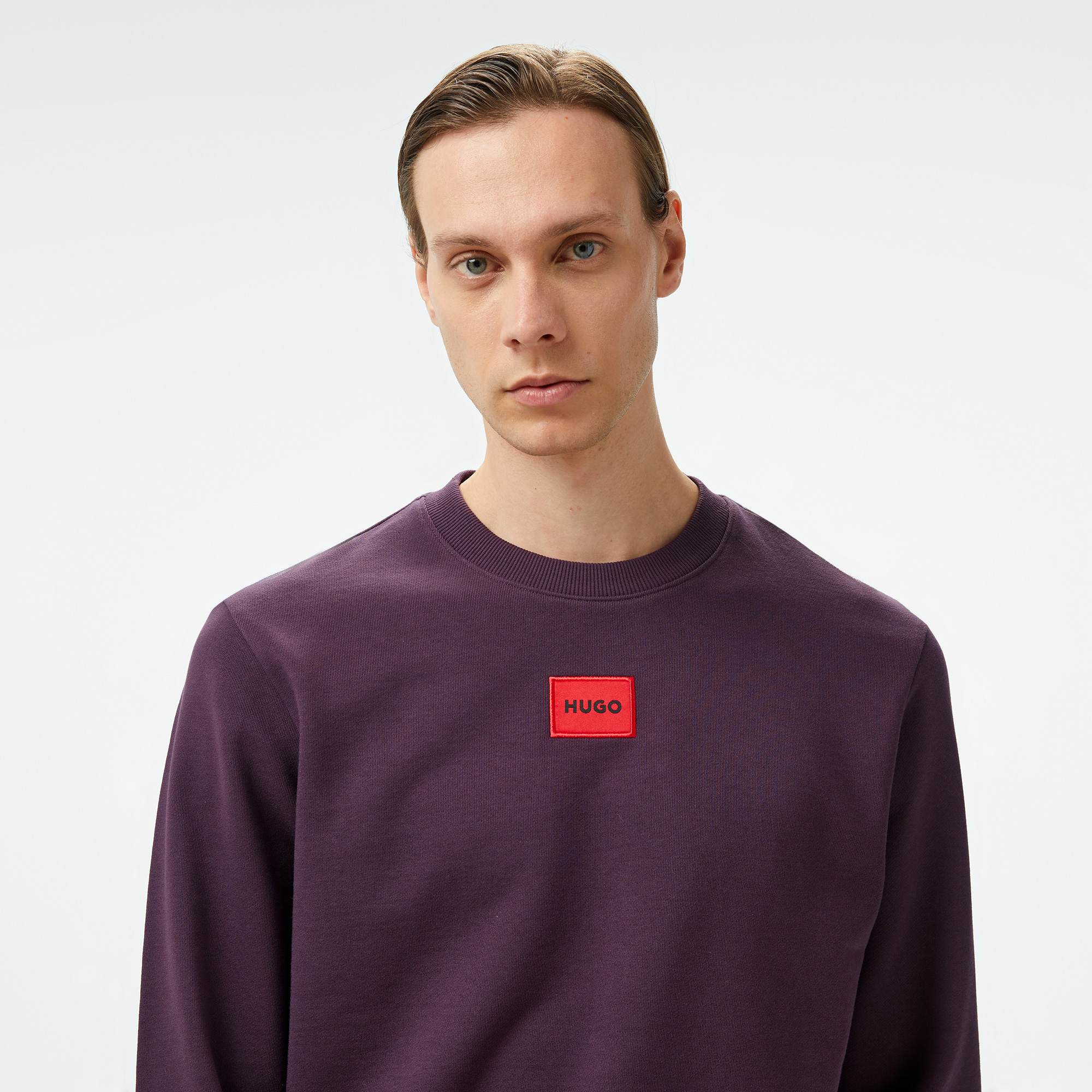 Hugo Diragol 212 Regular Fit Erkek Mor SweatshirtXL50447964| Occasion