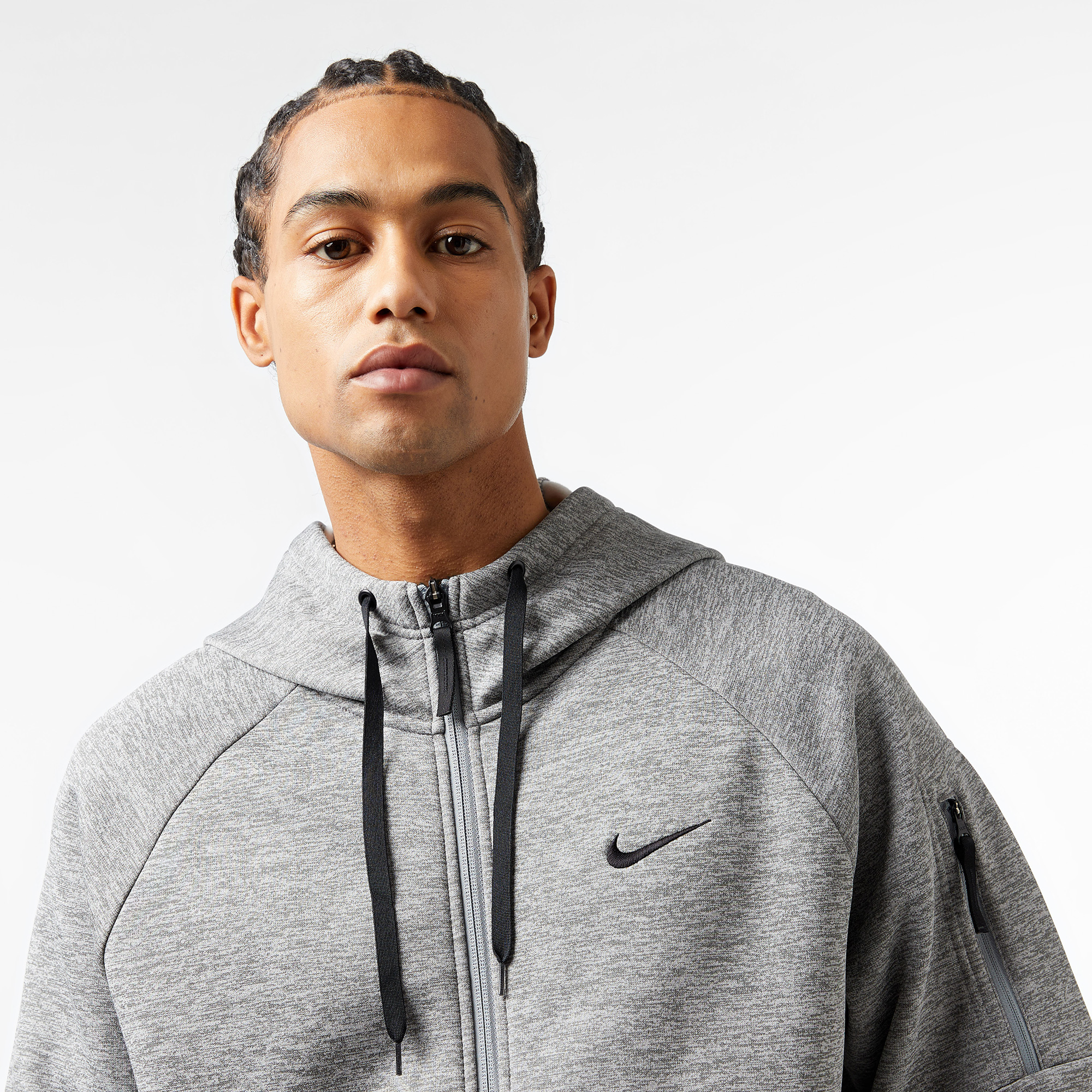 Nike Therma-Fit Full-Zip Erkek Gri HoodieLDQ4830| Occasion
