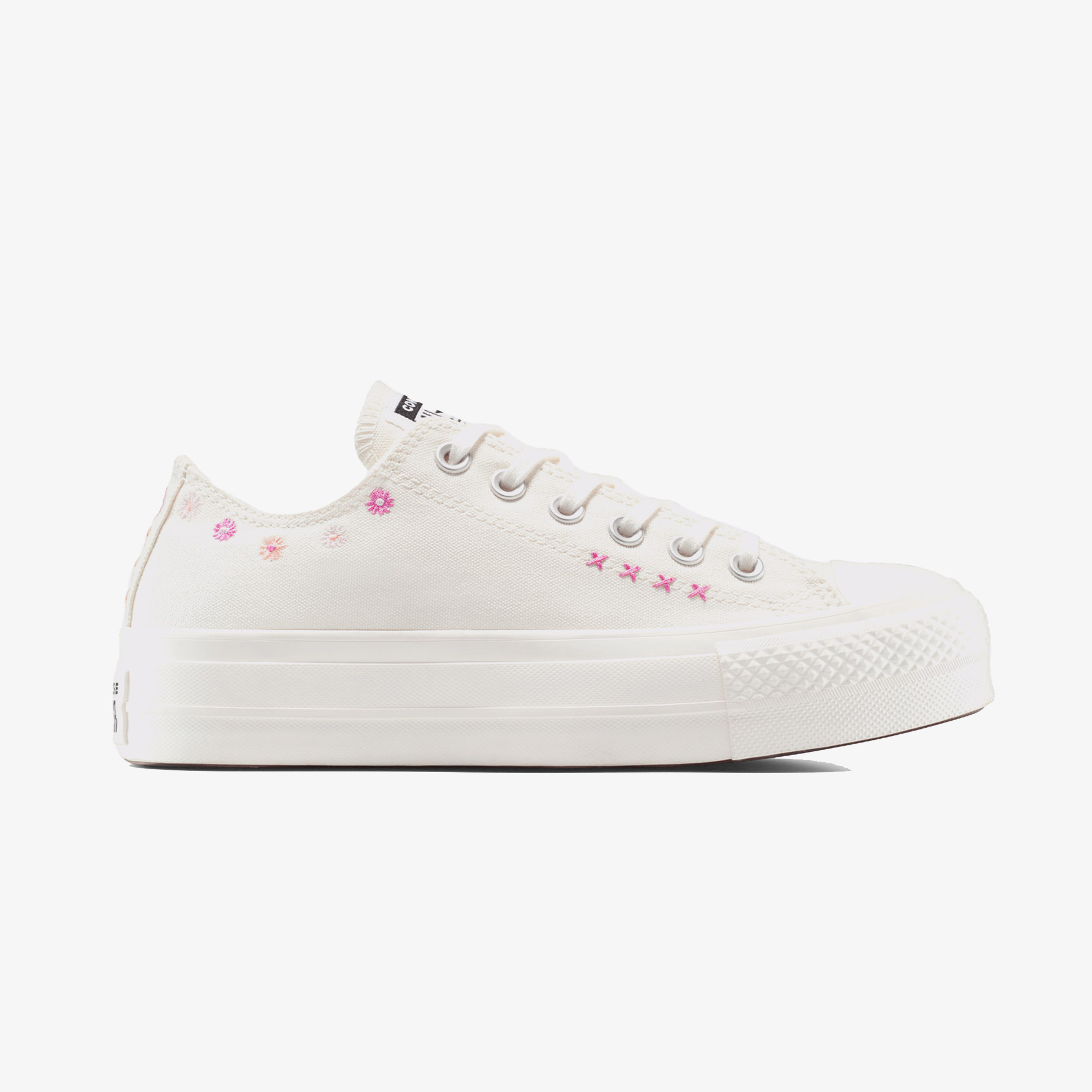 Convese Chuck Taylor All Star Lift Floral Embroidery Low Top Unisex ...