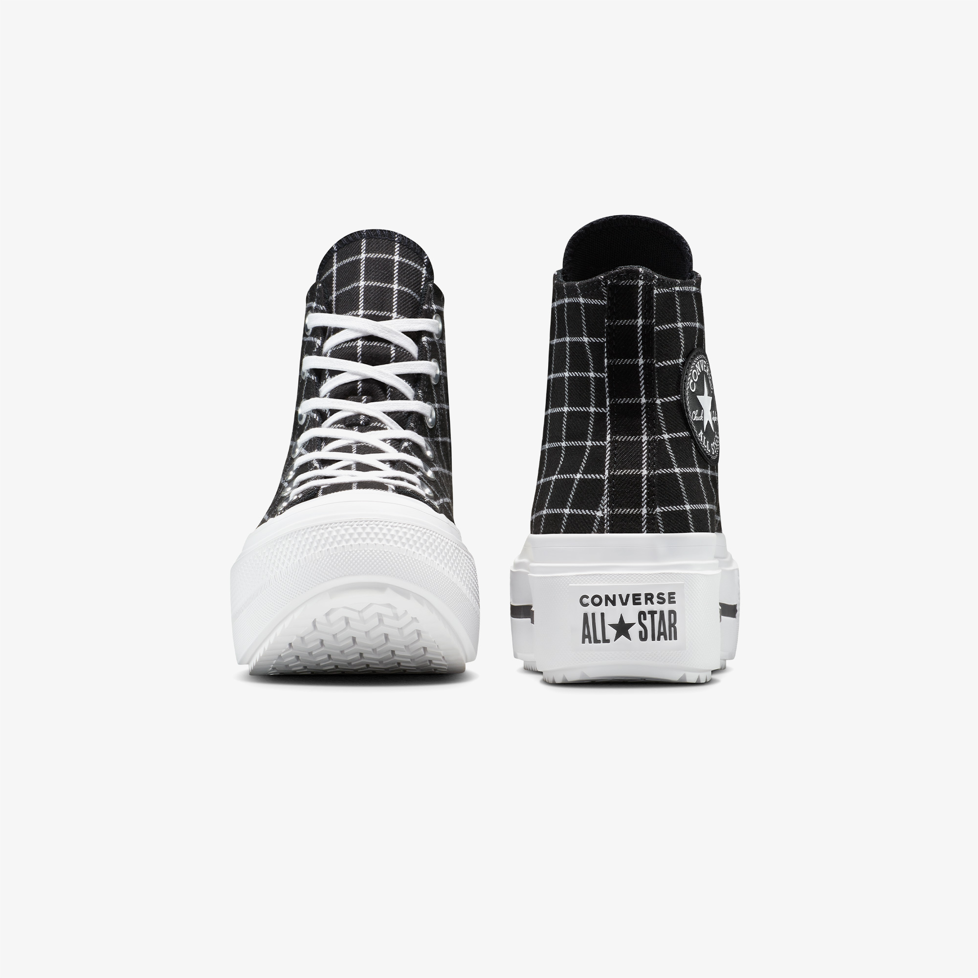 Converse Chuck Taylor All Star Lift Double Stack Platform Kadın Siyah ...