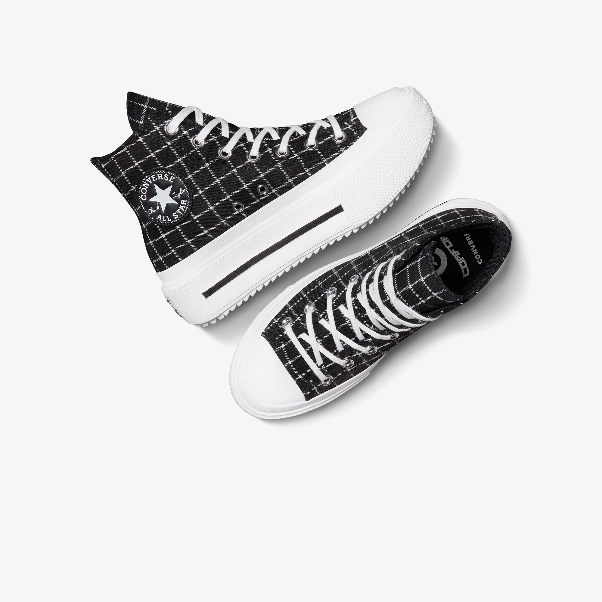 Converse Chuck Taylor All Star Lift Double Stack Platform Kadın Siyah ...