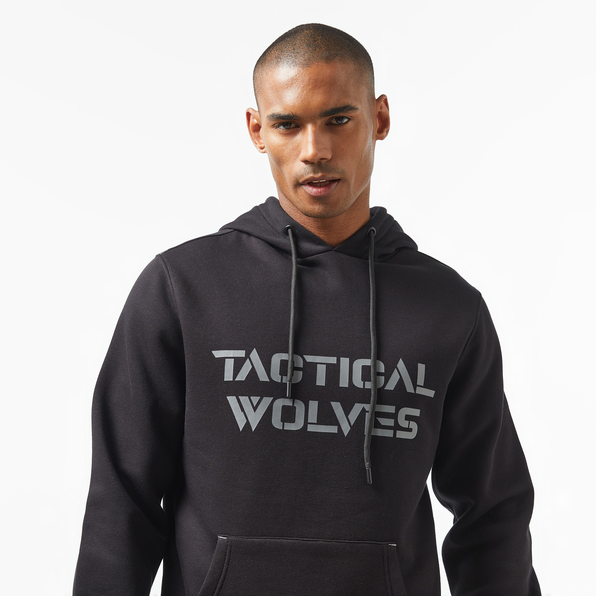 Tactical Wolves Classic Erkek Siyah HoodieMTWOH-01| Occasion