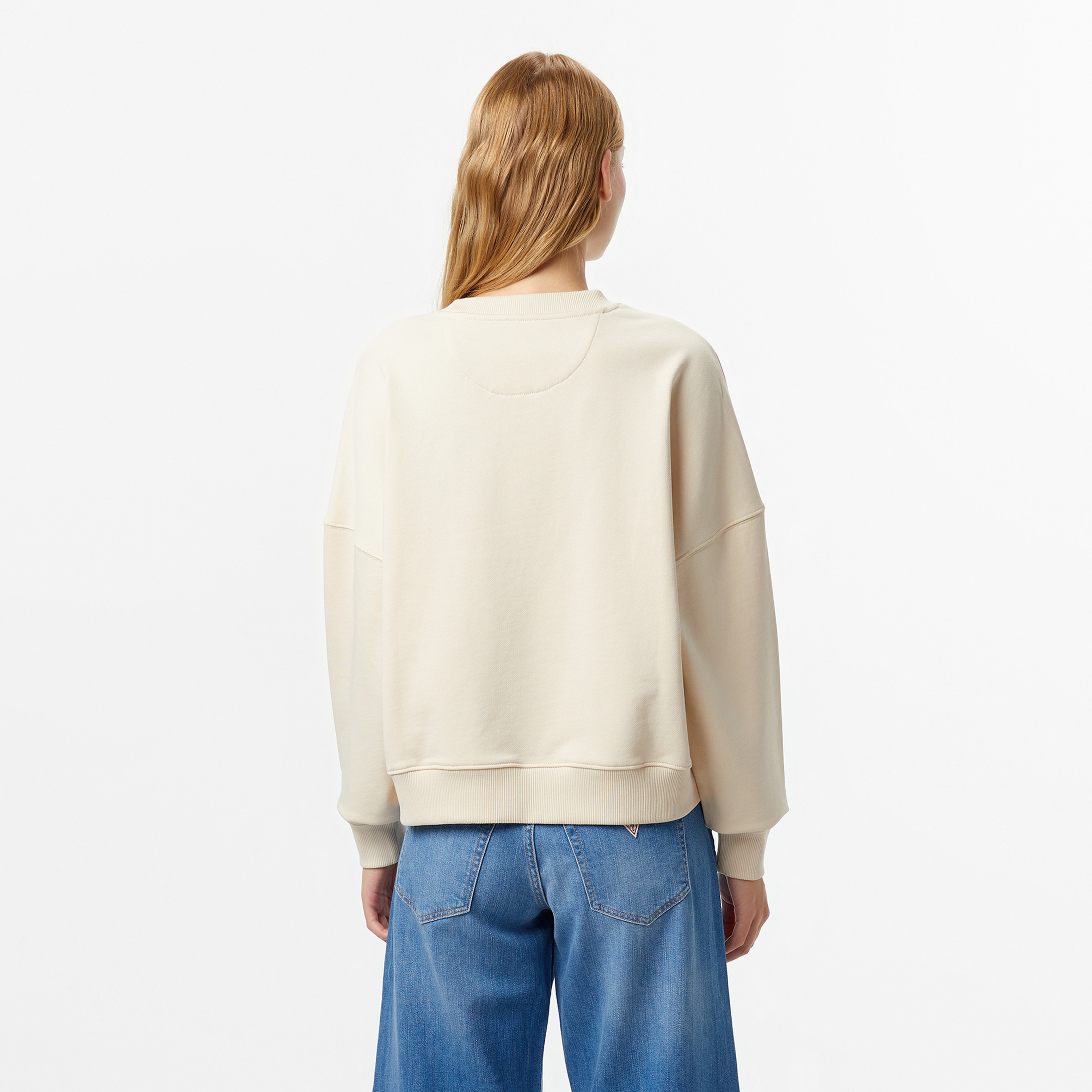 Guess Rachele Kadın Krem SweatshirtSW5YQ04KC8I0| Occasion